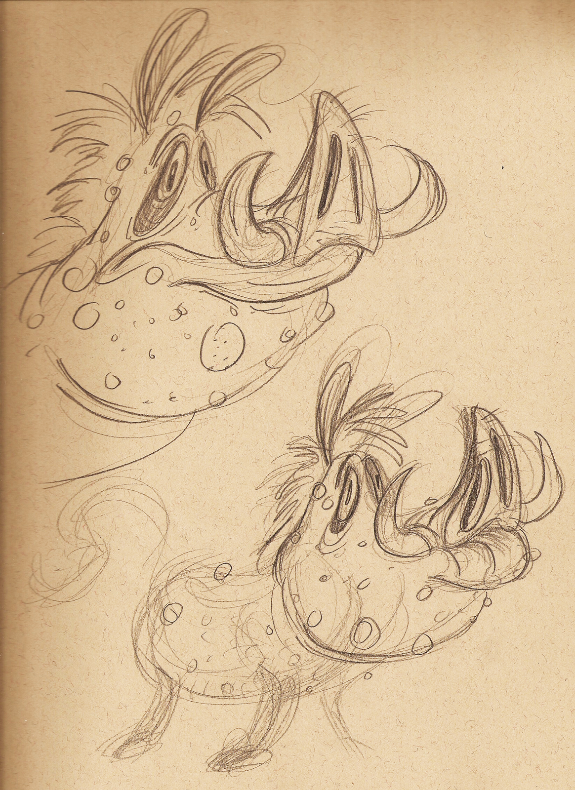 The Art Of Grue: Leftovers Sketches and Girly Figure Drawings