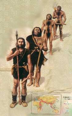 SOCIALES: ORIGEN DEL HOMBRE Y SU EVOLUCION