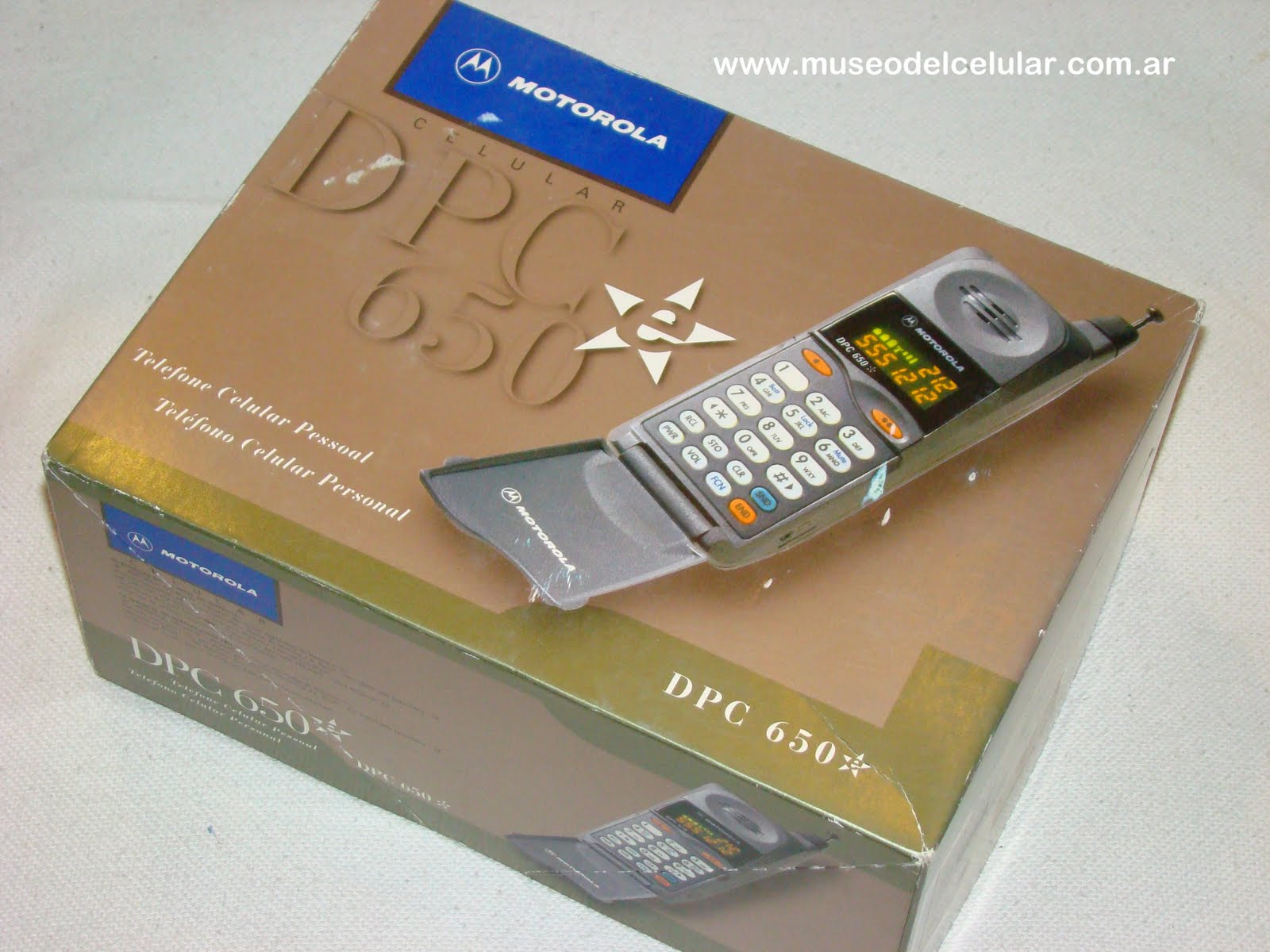 museo del celular: #92 Motorola MicroTac DPC 650