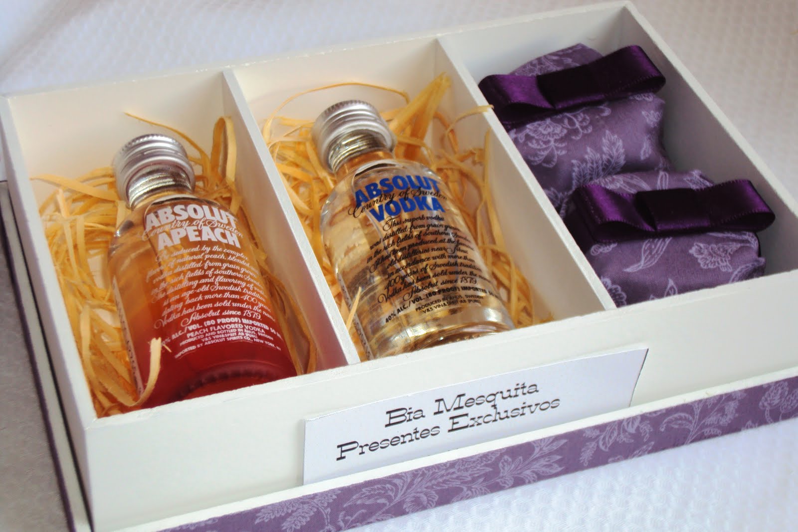 Bia Mesquita Presentes Exclusivos: Caixa para 2 mini bebidas + bem ...
