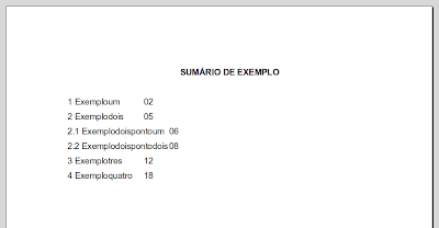 Como fazer sumário de trabalhos acadêmicos de forma prática - Como ...