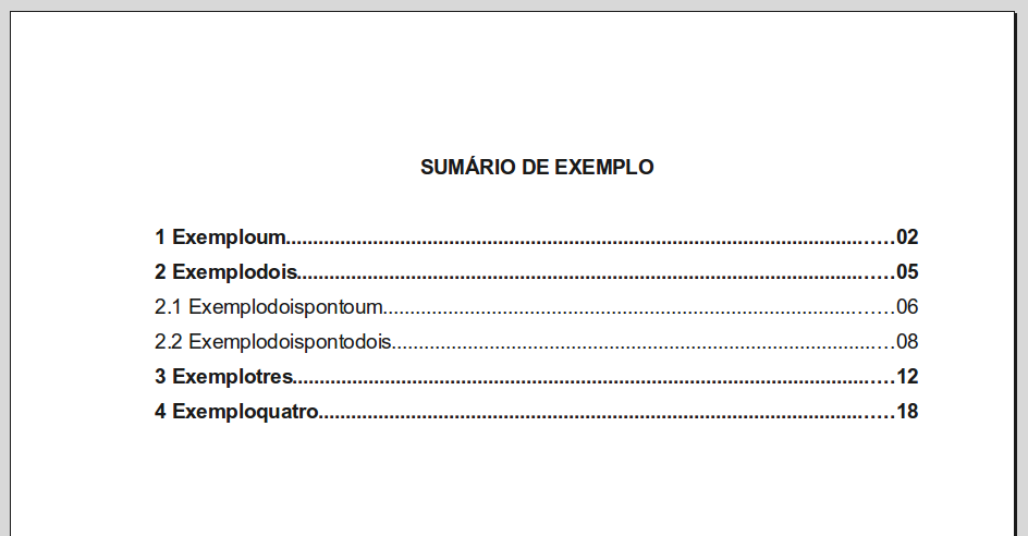 Como fazer sumário de trabalhos acadêmicos de forma prática | Como ...