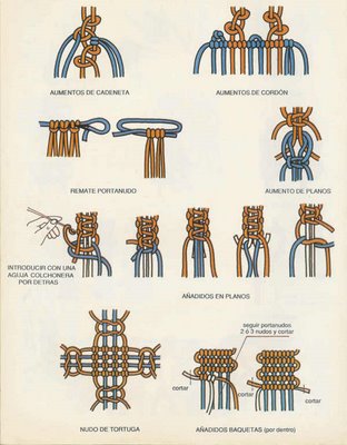 MACRAMÉ - A arte de fazer nós e amarrações + Macrame - The art of tying ...