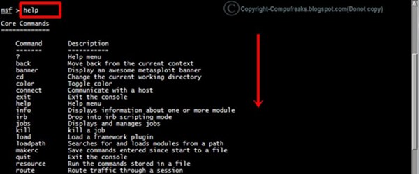 Metasploit | A guide for beginners and newbies. - SecurityHunk