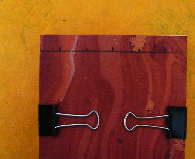 Aya's Art Adventure: Stab stitching tutorial