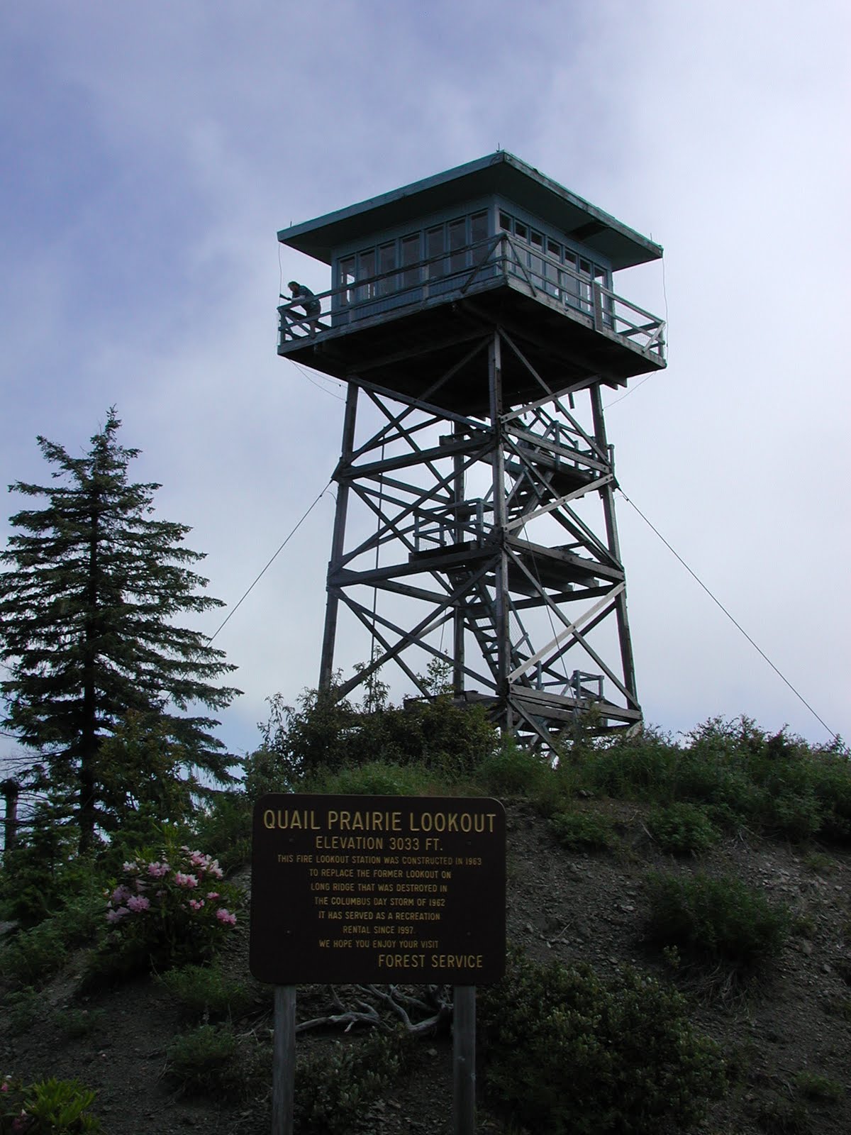 Sittin' on Top of the World: Musings on Camping in Fire Lookout Towers ...