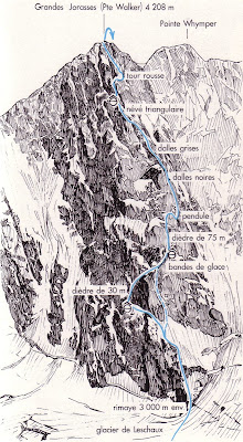 Voyages à la Verticale: Voie Cassin-Eperon Walker-Grandes Jorasses