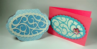 Capadia Designs: Fancy (but simple) cards for Friday