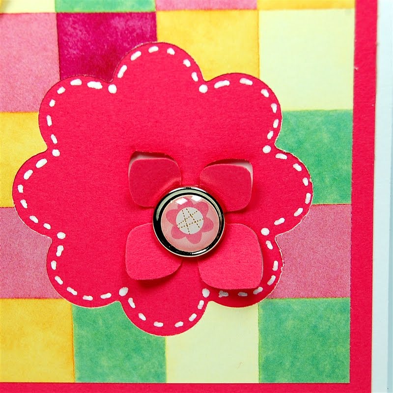 Capadia Designs: Cheery Hello Card