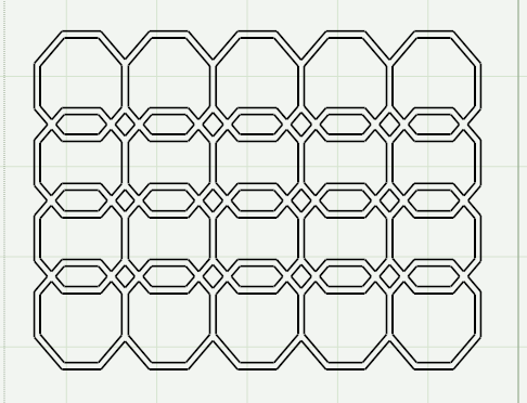 Capadia Designs: Interlocking Octagons