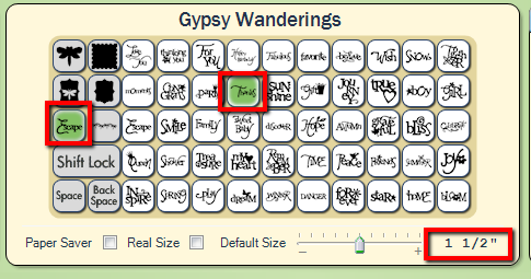 Capadia Designs: Eyelet Border Card with the Gypsy