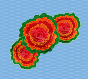 Capadia Designs: Quilled Flower Wreath (digital)