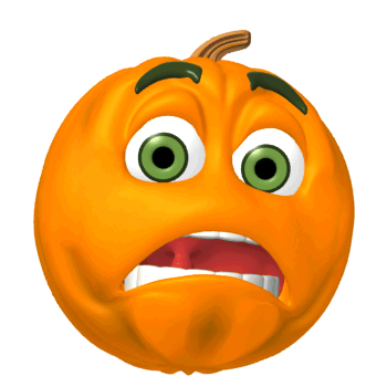 Scared Emoticon Gif