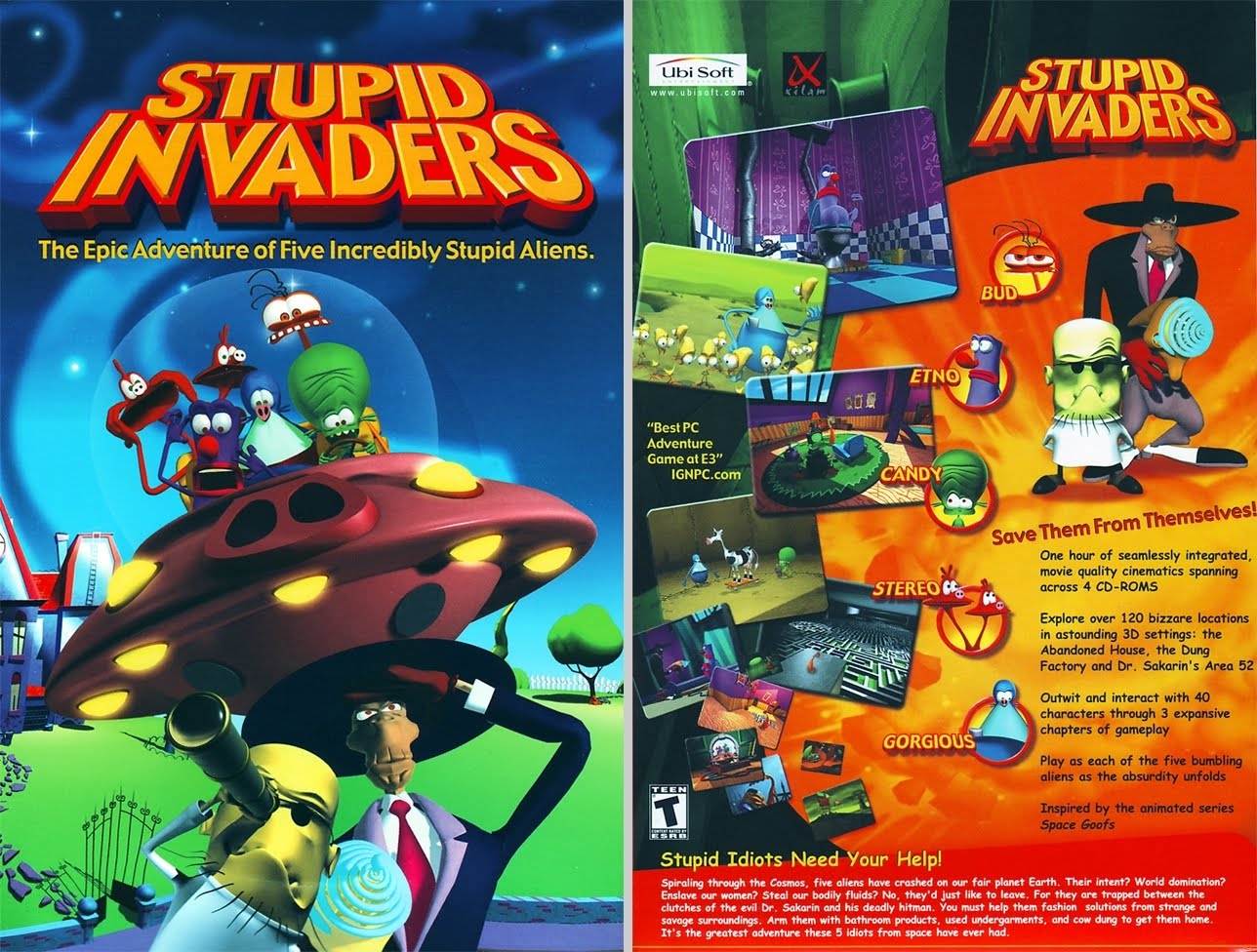 BOXSHOTS: STUPID INVADERS Boxshots