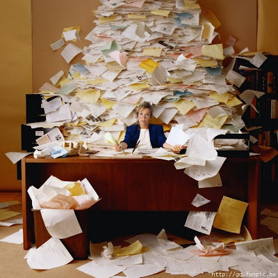 Funny & More: Buried Under Paperwork