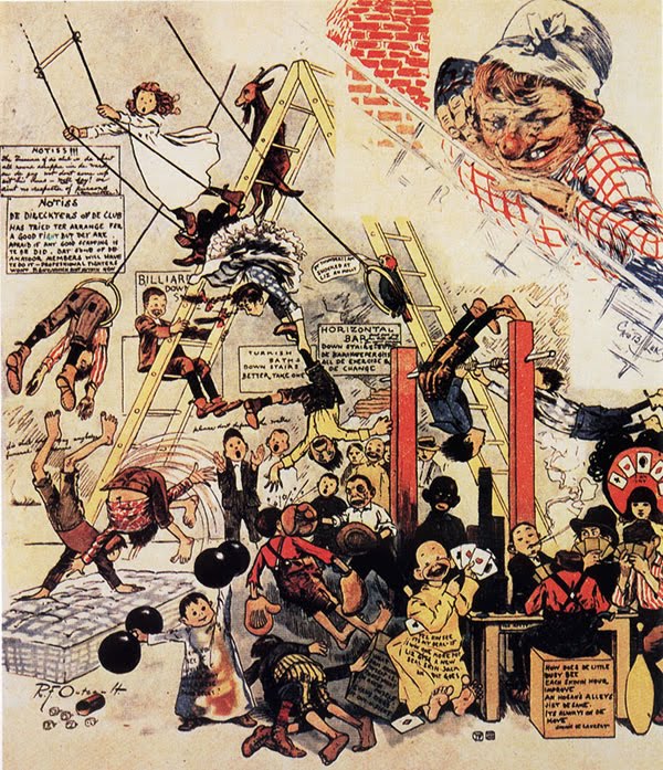 COMIC IS ART: PIONEROS: RICHARD F. OUTCAULT