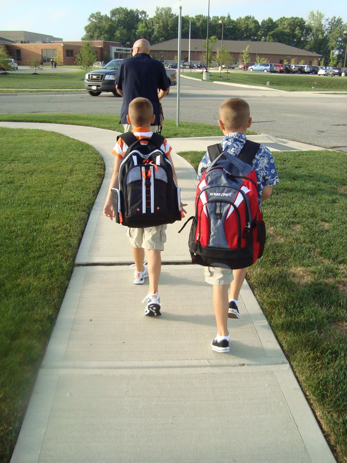 The Hurst Family: Second Grade Begins