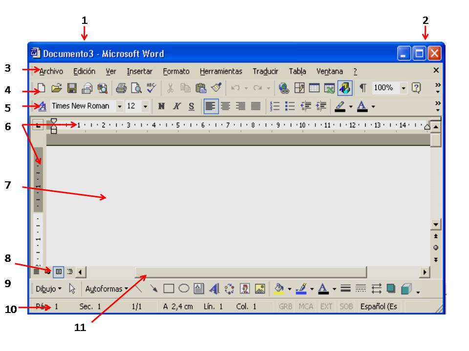 Teknologi Informasi dan Komunikasi: Identifikasi Lembar Kerja Ms Word 2007