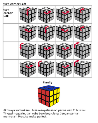 welcome to my blog: Rumus Rubik Cube