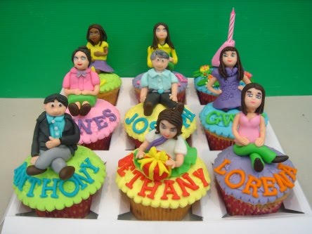 Yochana's Cake Delight! : People Cupcakes