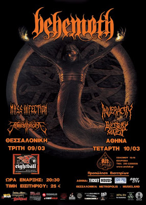 BEHEMOTH Live 10/3/10 @ An Club + 9/3/10 @ 8Ball