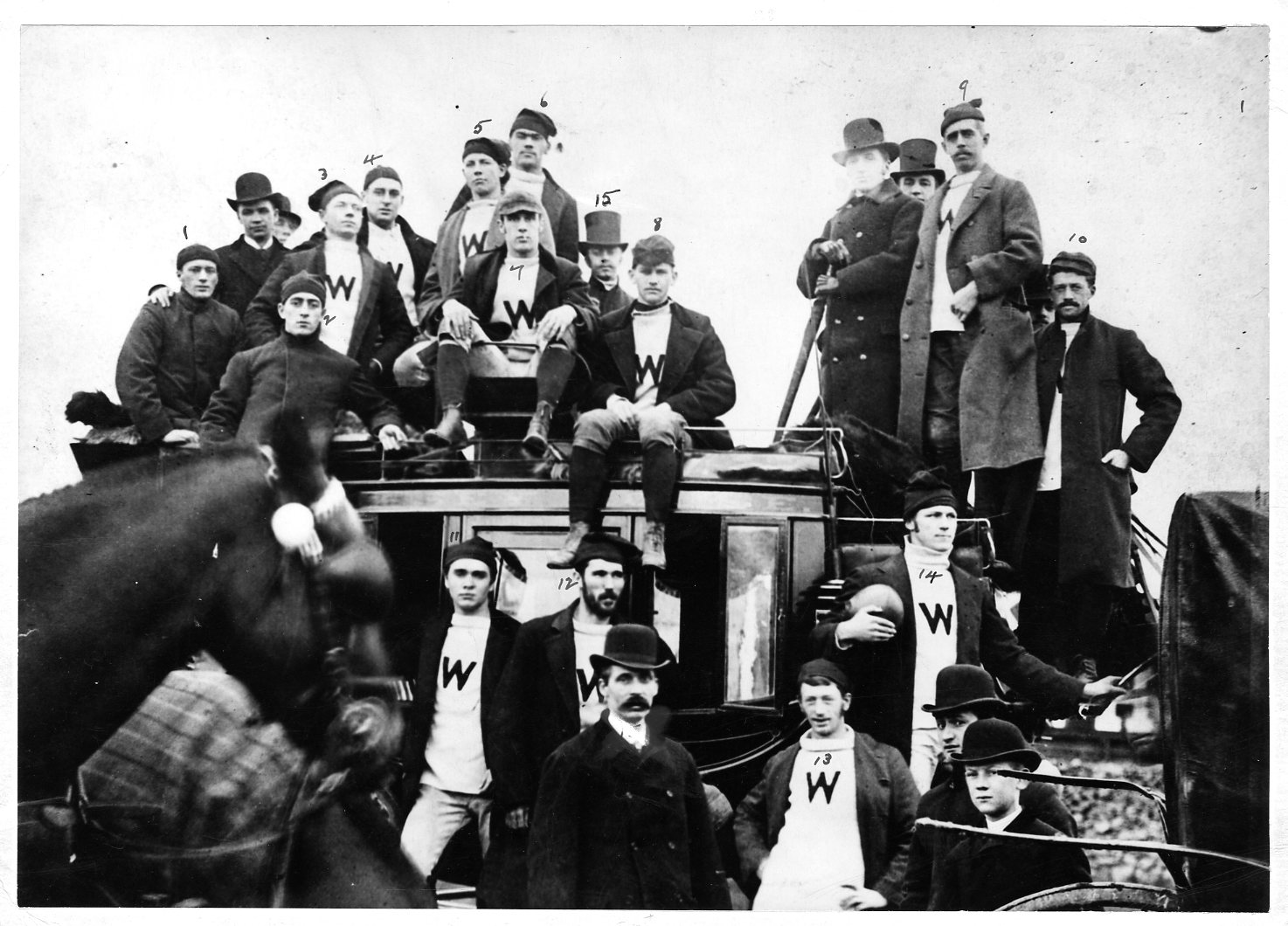 middletowneye: From 1885: Yale Beats Wesleyan Sixty-One To Nothing