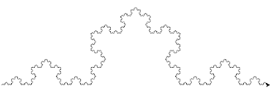 Buffalo Lab: Recursive Koch curves in python