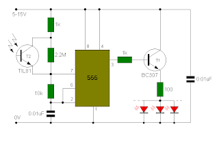 Electronics Circuit : LED lighting Control