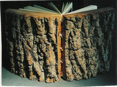 New Fun Pics: Amazing Wooden Book Covers