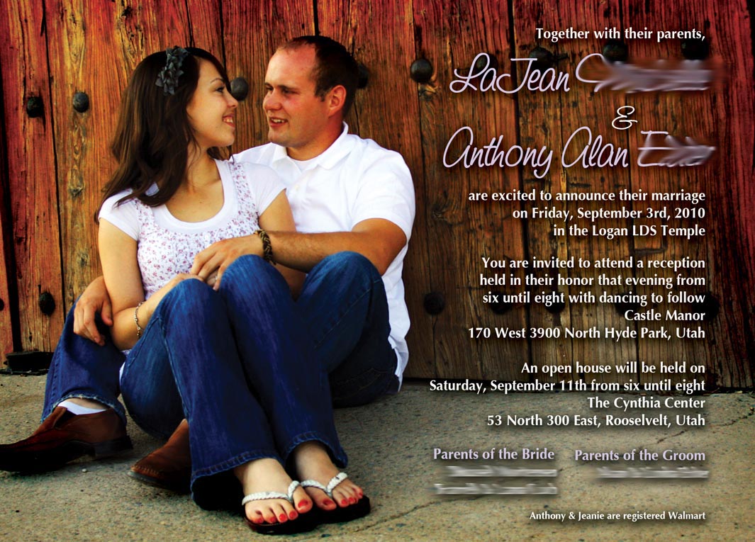 Kara's Koncepts Graphic Design - Custom Wedding Invitations, Canvas ...