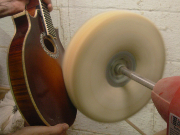 Franzke String Instruments: Buffing The Finish