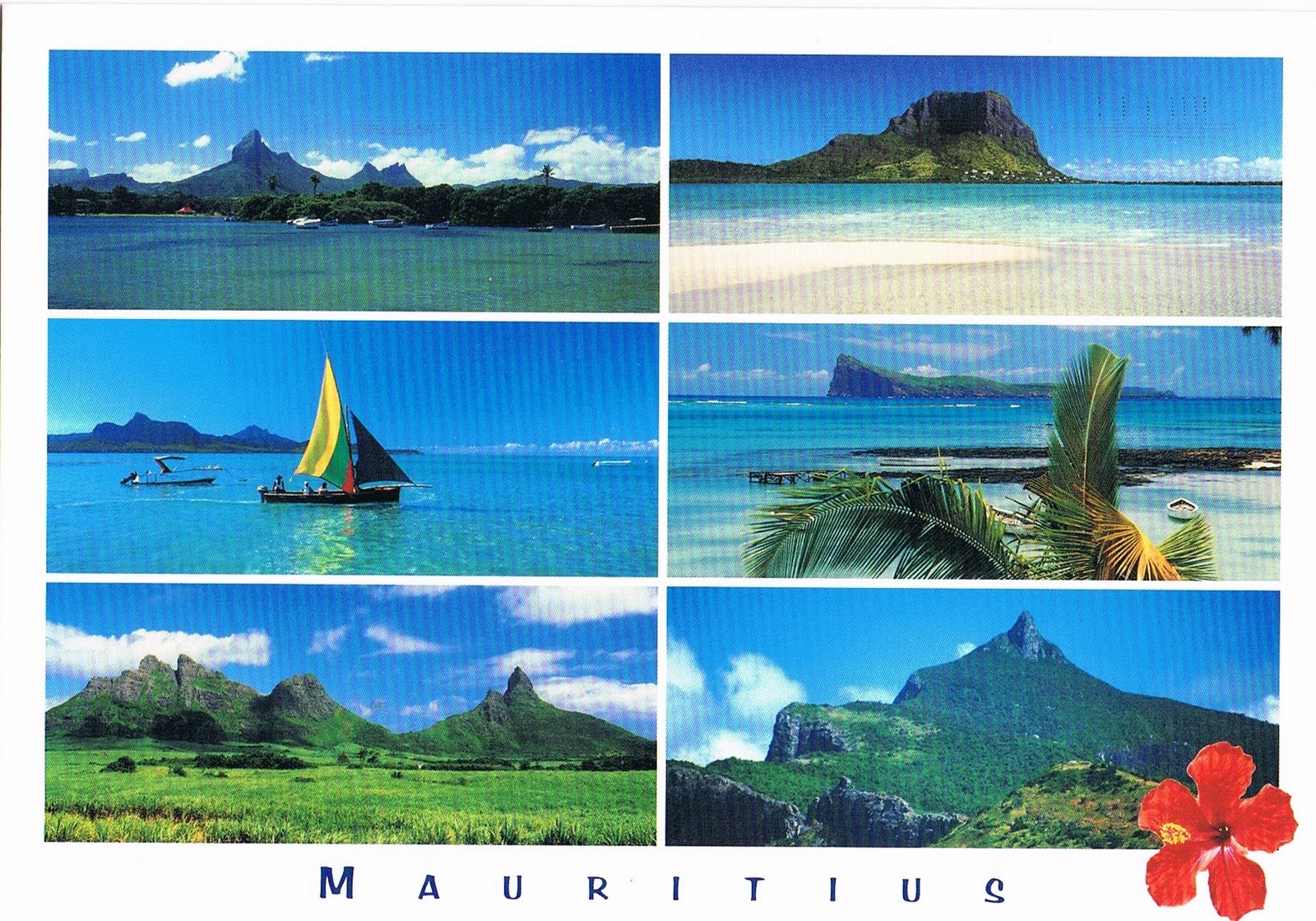 Postcards in my mailbox: Postcard from Mauritius