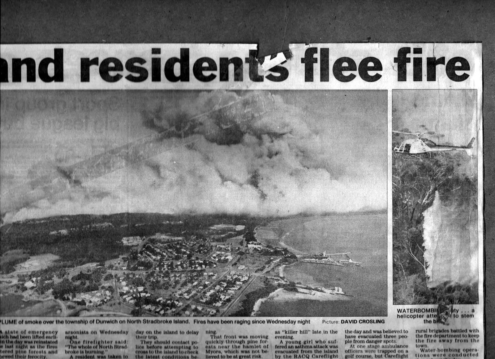 50 YEARS AROUND THE WORLD: STRADDIE 4–FLOOD, DROUGHT, BUSHFIRE - 2011