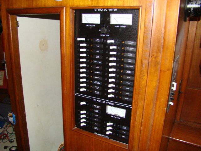 Voyages of Sea Trek: Replacing The Boats Main Electrical Panel