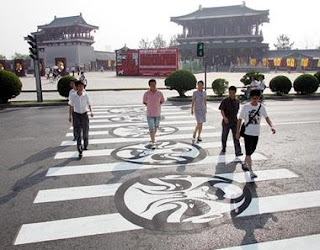 Where the Sidewalk Starts: Cool Pedestrian Stuff #4: Crosswalk Art