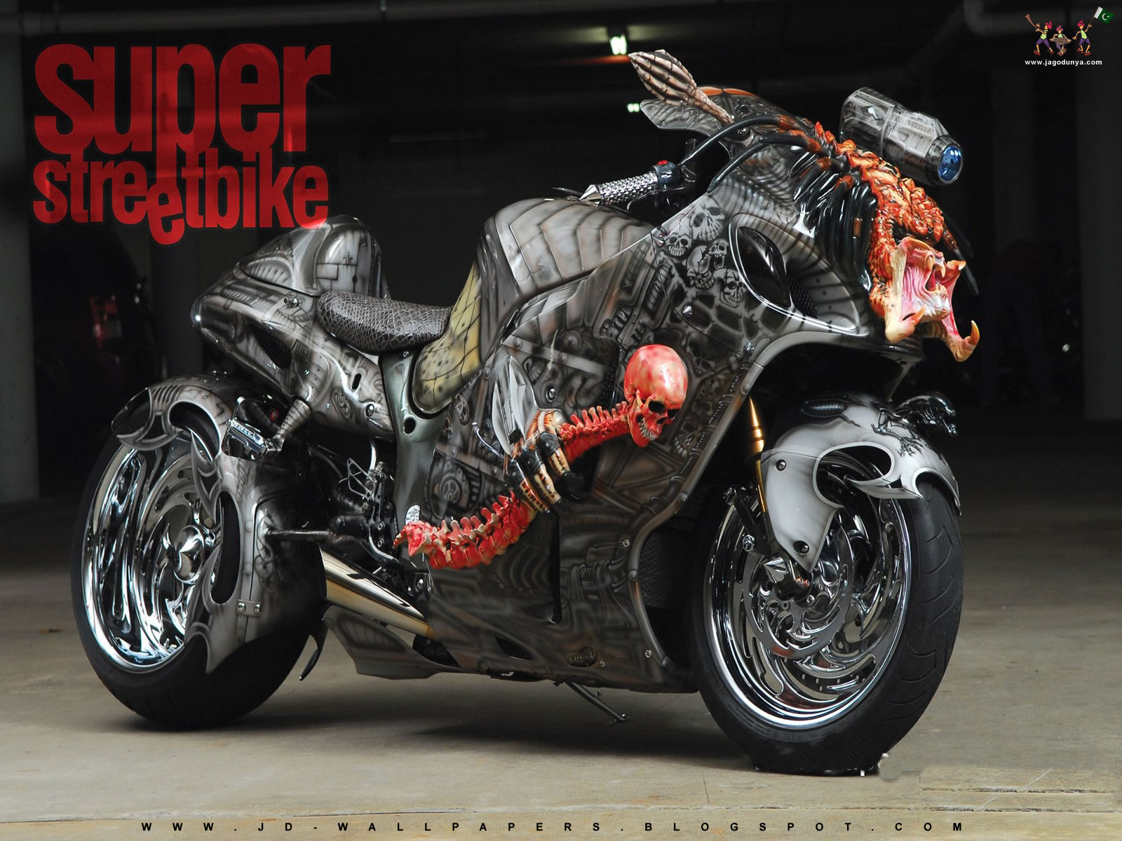 desktop wallpapers: World Top Class Suzuki Haya Busa Bike 1300cc