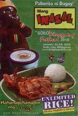 Dinagyang 2010: Dagoy loves Mang Inasal!
