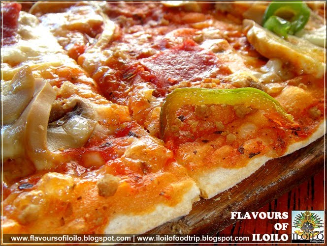 One GIGANTIC pizza to commence one GARGANTUAN task