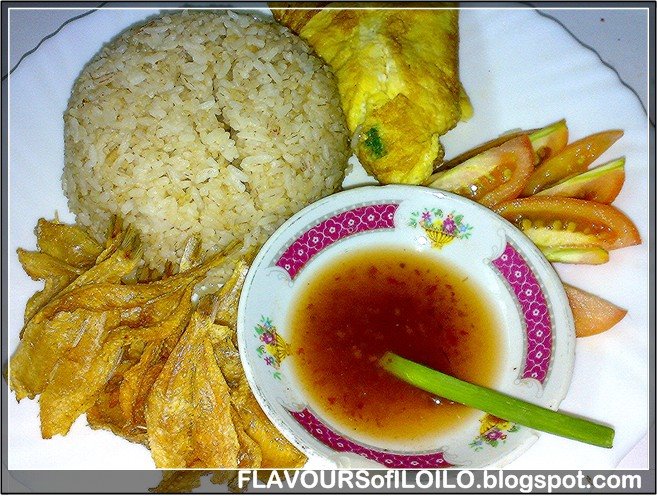 Boneless dilis combo meal