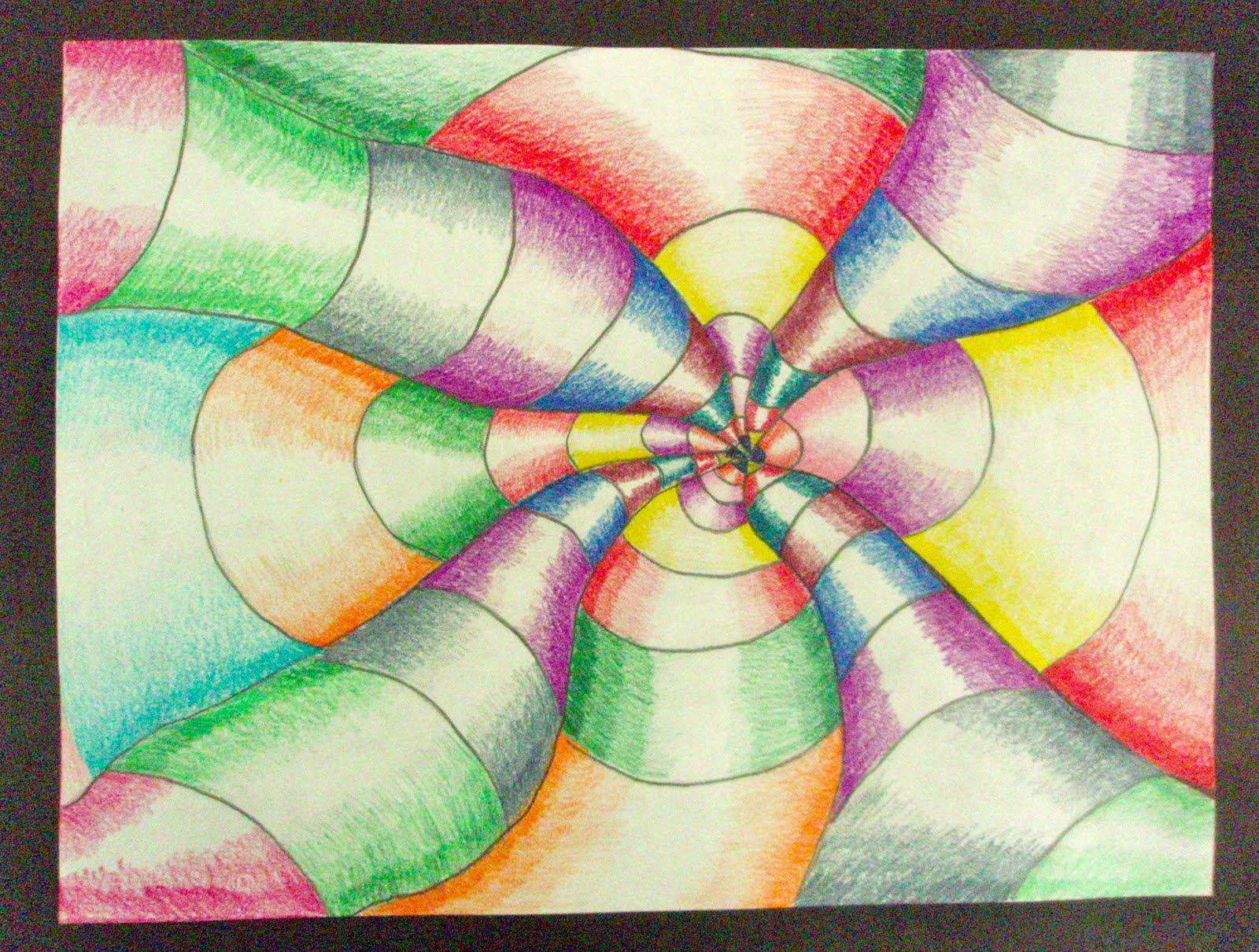 Ms. Matsuoka's Art Room: 5th grade 3-D Value Drawings