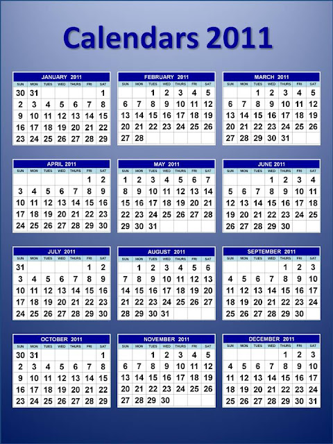 calendars 2011 ..new year calendars ..Free Calendar 2011 January to ...