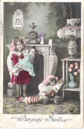 Etsy Vintage Team: Postcards from France IX: French Christmas Cards