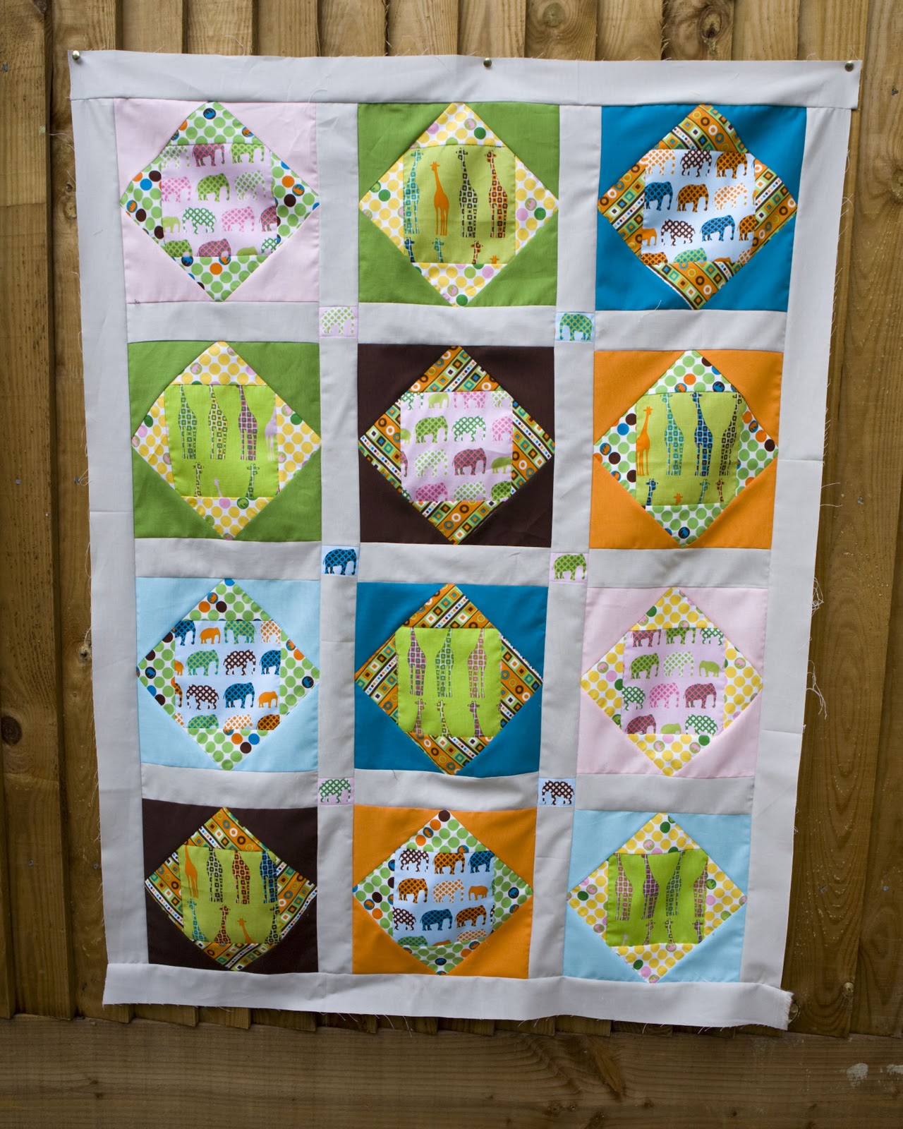 needles and lemons: Urban Circus quilt