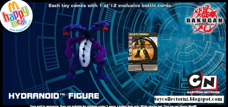Toy Collector New Zealand: McDonalds Bakugan and My Little Pony Happy ...