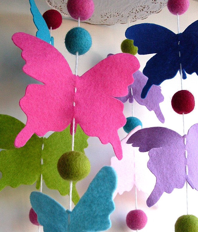 Creative ideas for you: How To Make A Butterfly Mobile