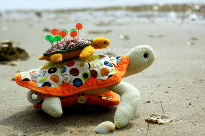 Creative ideas for you: Turtle Pincushion - Pattern and Sewing Tutorial