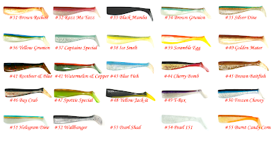 Pearl Swimbaits: COLORS