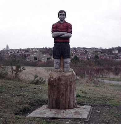 Angel Way the Bargoed By-Pass: Sportsman of Gilfach