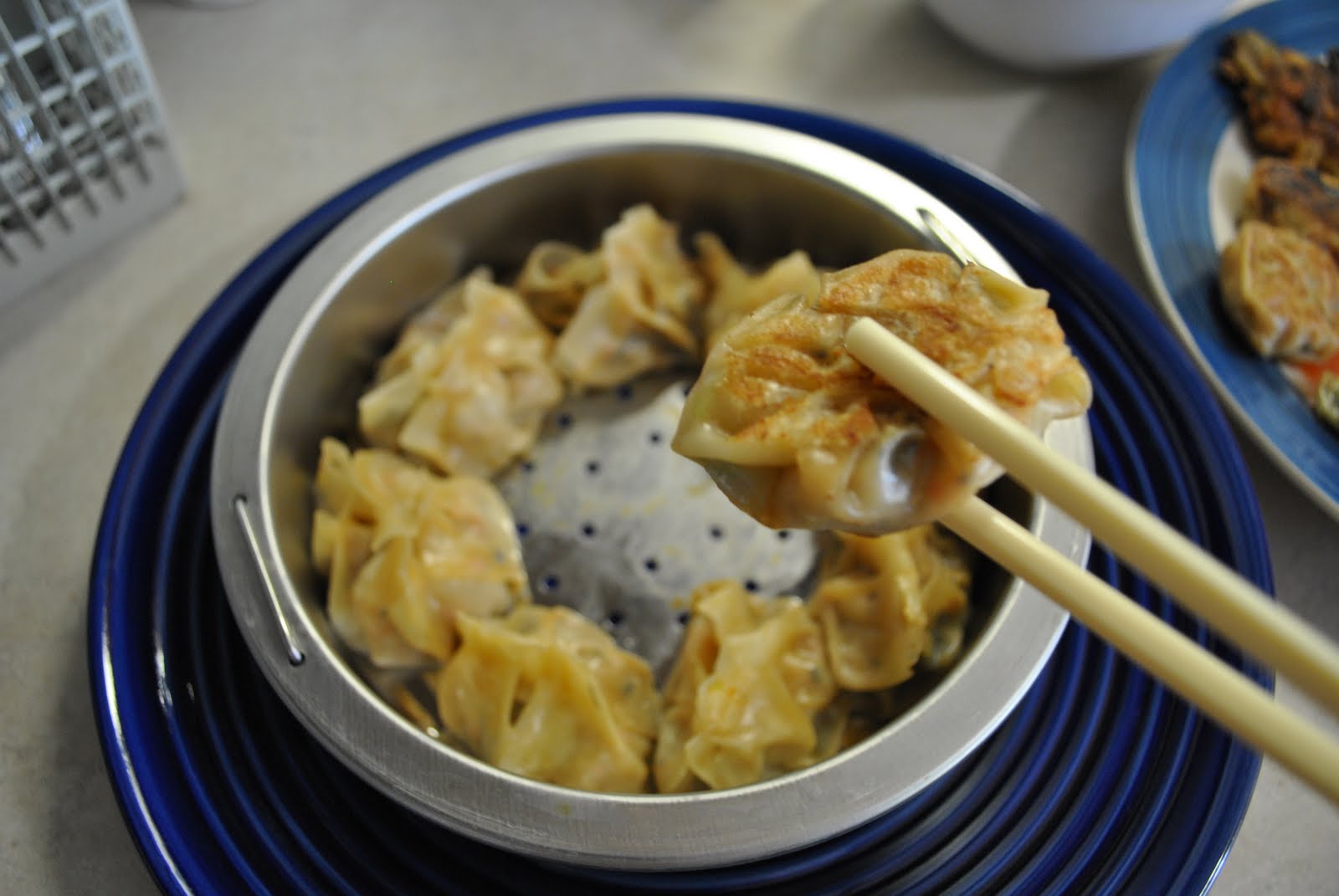 Lulu Can Cook: Yam Rice + Bak Kut Teh + Wantan