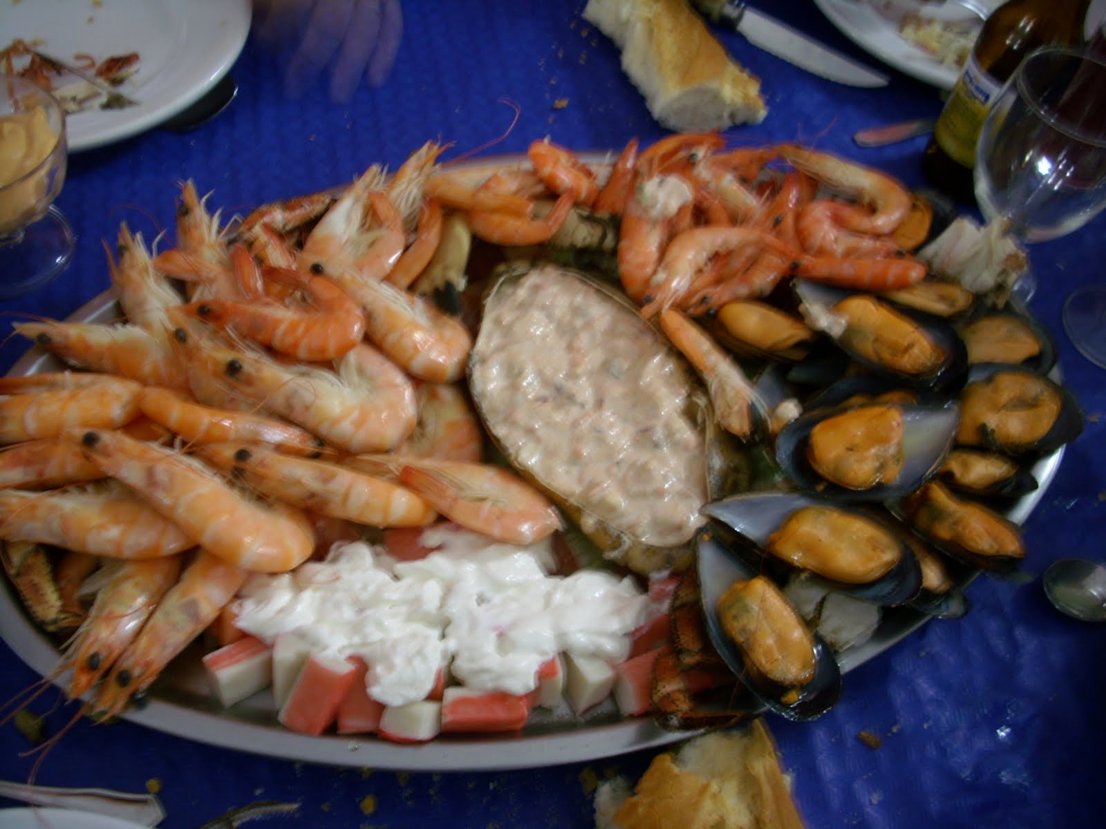 Pizarro Guareña (Badajoz): MARISCADA.